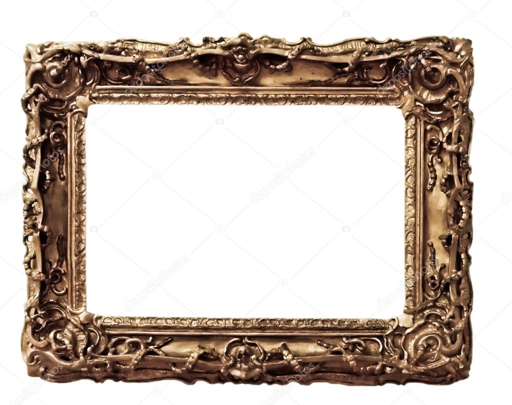 Antique wooden frame Stock Photo by ©valphoto 72044249