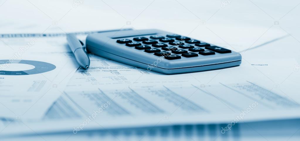 Financial accounting objects Stock Photo by ©valphoto 74994741