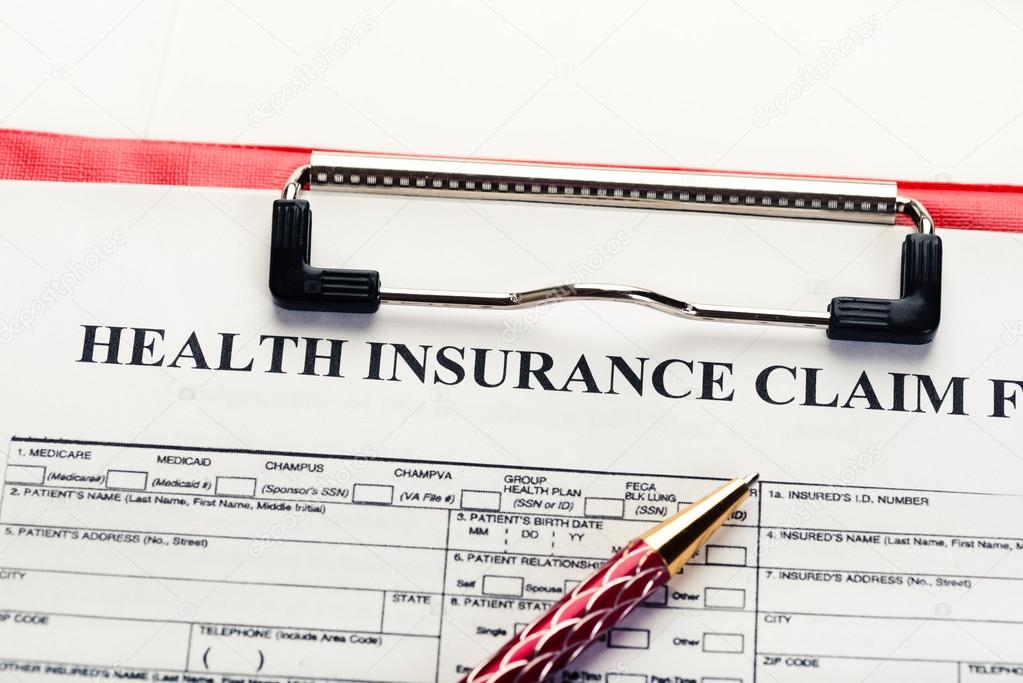 Insurance claim form — Stock Photo © valphoto #86614594