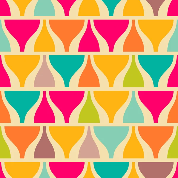 Abstract retro geometric seamless pattern — Stock Vector © Heizel #18306383