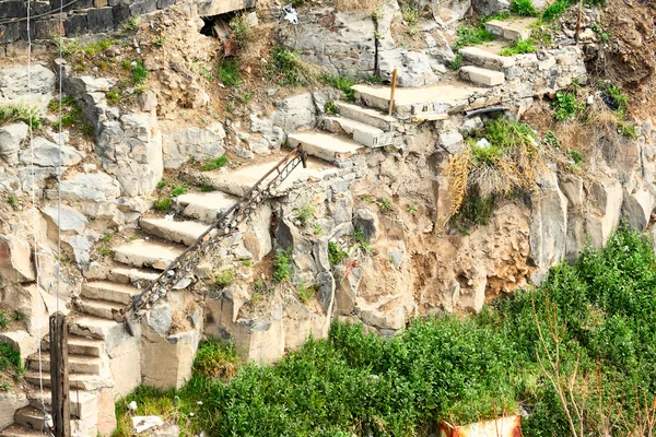 Steep trail with stone steps — Stock Photo © haveseen #112259386