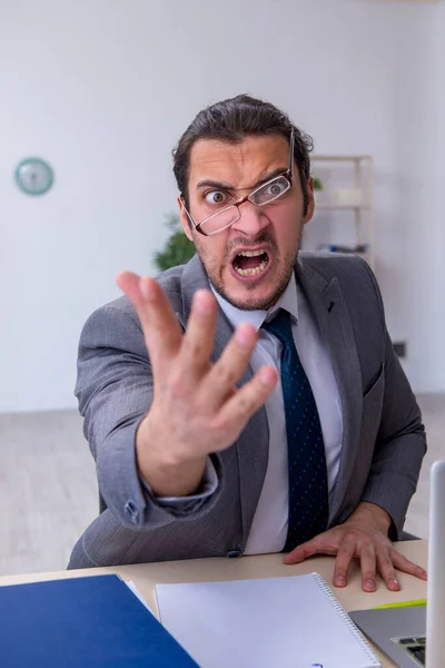Angry office worker Stock Photos, Royalty Free Angry office worker ...