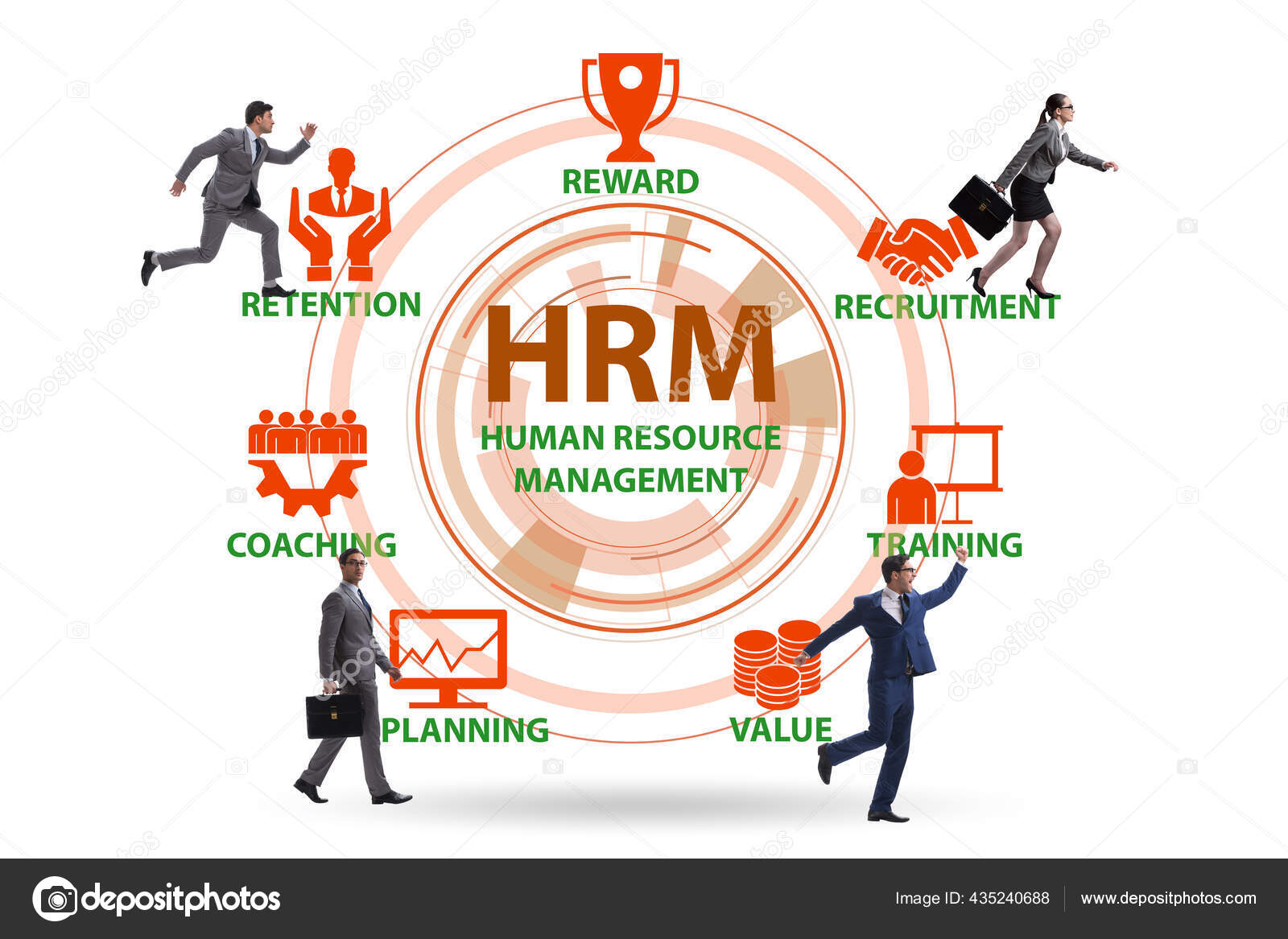 Human Resource Management Clipart