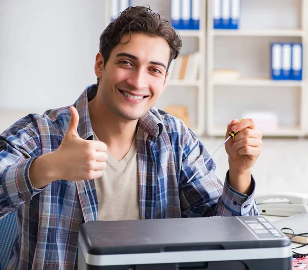 Man using printer Stock Photos, Royalty Free Man using printer Images ...