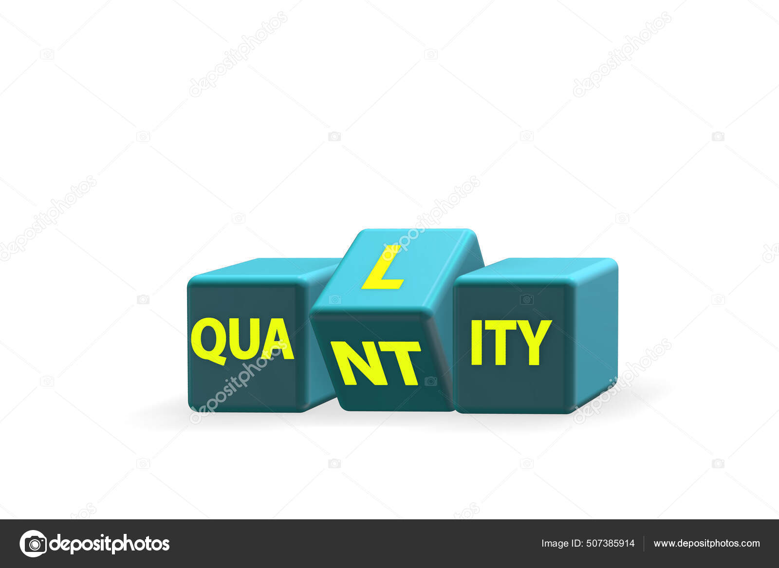 Dilemma of quantity versus quality - 3d rendering Stock Photo by ©Elnur ...