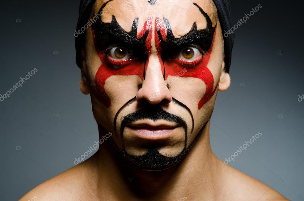 Samurai Face Paint