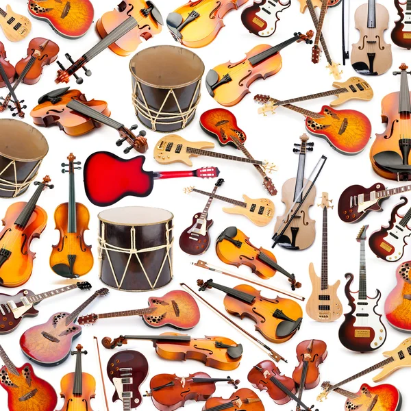 Music instruments collage Stock Photos, Royalty Free Music instruments ...