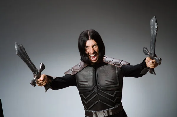 Angry knight with sword Stock Photo by ©Elnur_ 59161687