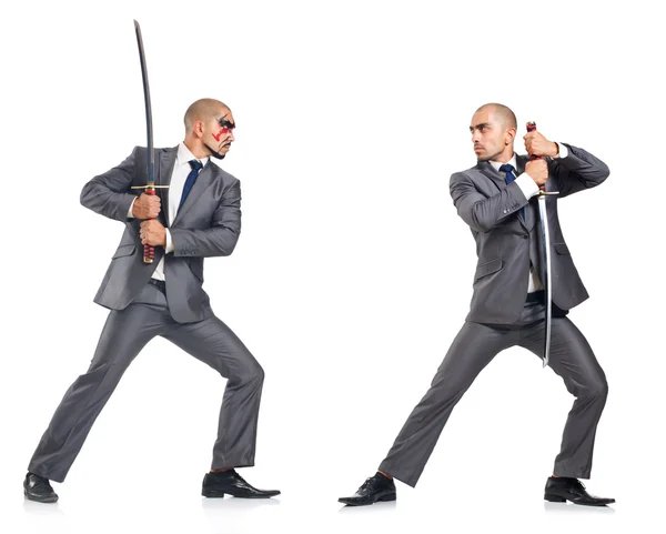 Two men fighting with swords Stock Photo by ©Elnur_ 59177547