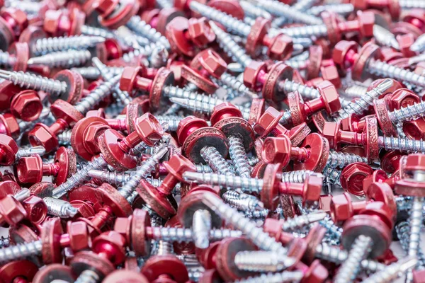 Many screws arranged as background Stock Photo by ©Elnur_ 83050318