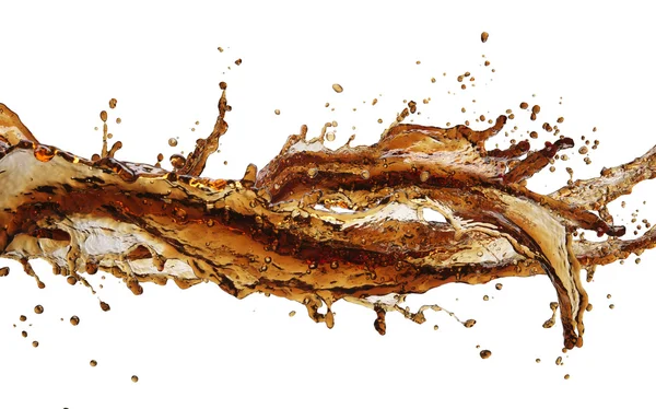 Cola splash isolated — Stock Photo © Irochka #5131834
