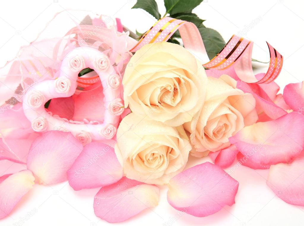 Rose and petals Stock Photo by ©Elena777 52675125