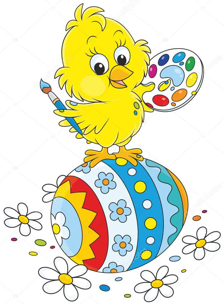 Clip Art De Pollitos De Pascua