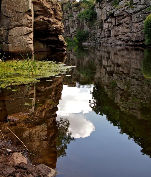 River channel among rocks — Stock Photo © anele77 #53775001