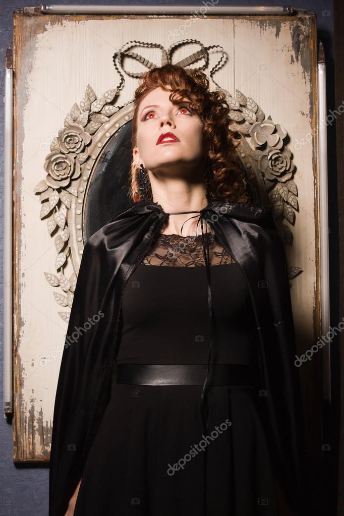 Very pretty woman vamp Stock Photo by ©Demian 60500049