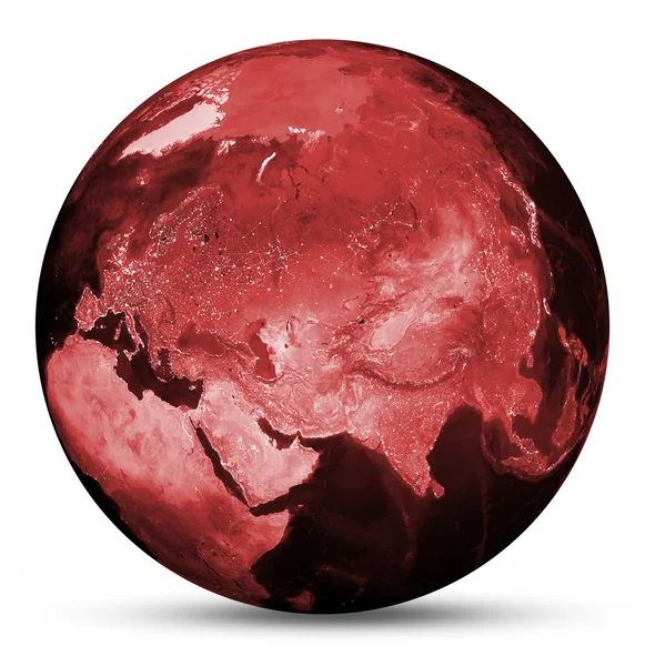 Earth red map Stock Photos, Royalty Free Earth red map Images ...