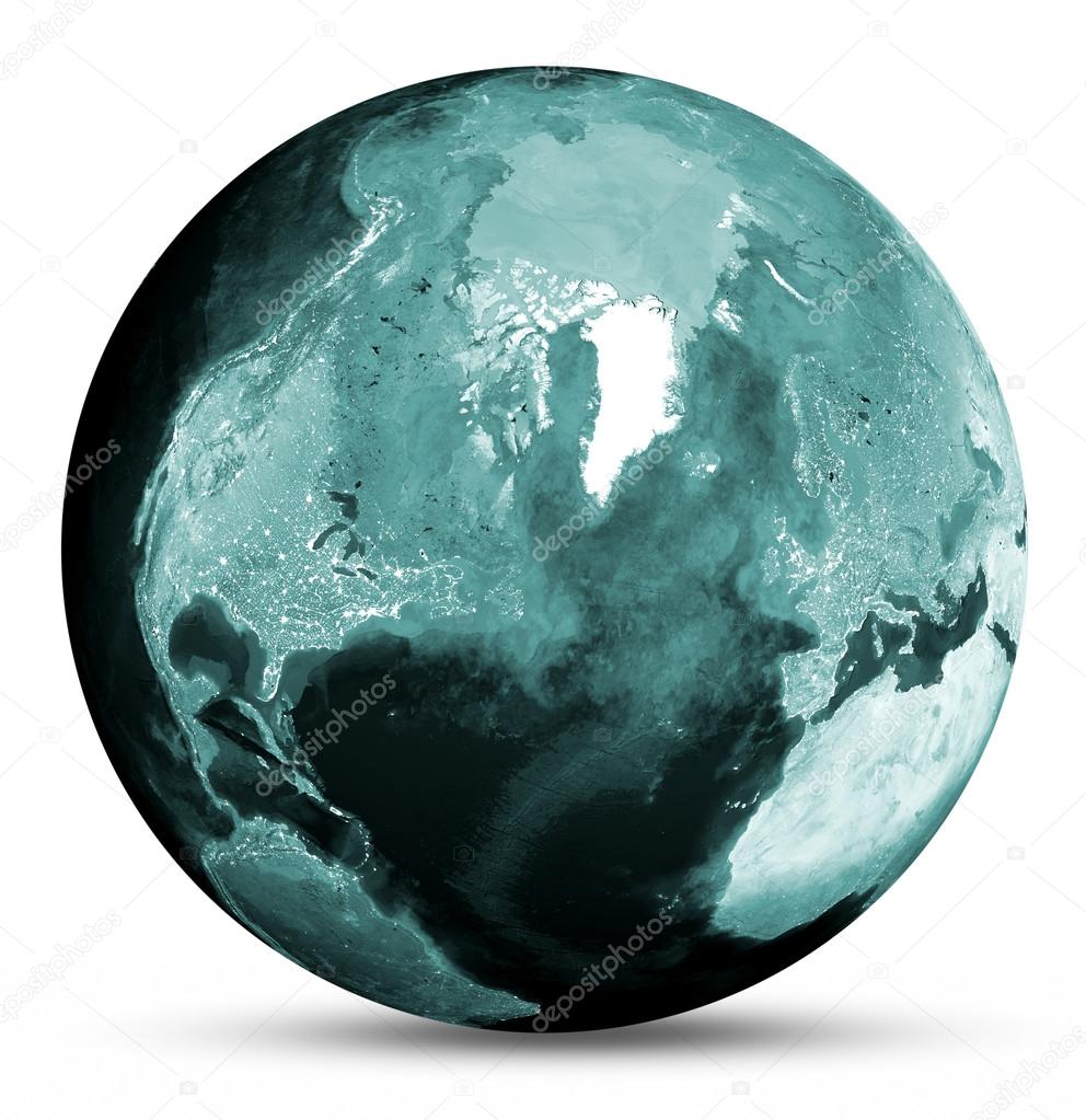 Earth colored map Stock Photo by ©1xpert 70932073