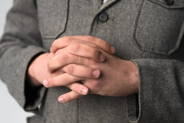 Mani incrociate Foto Stock, Mani incrociate Immagini | Depositphotos