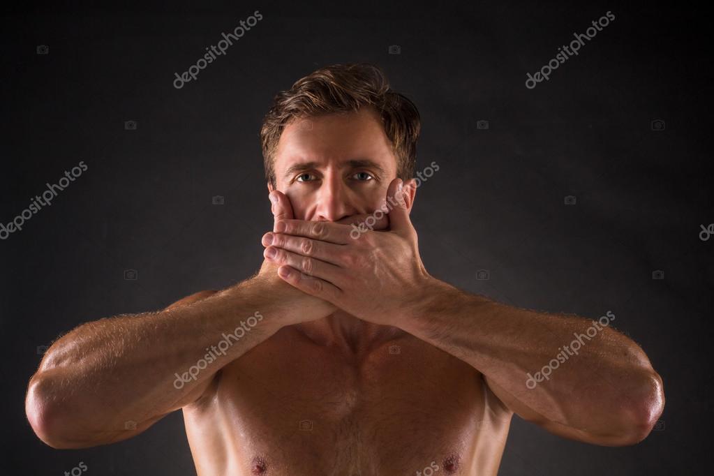 Shirtless mascular man Stock Photo by ©svyatoslavlipik 84251924