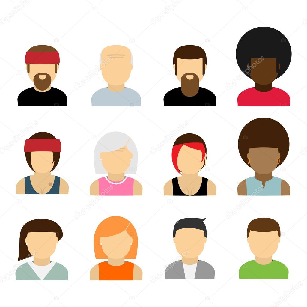 People icons. Stock Vector Image by ©logoff #79472462