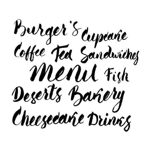 Alphabet calligraphy | Vector Hand Lettering Alphabet Calligraphy Font ...