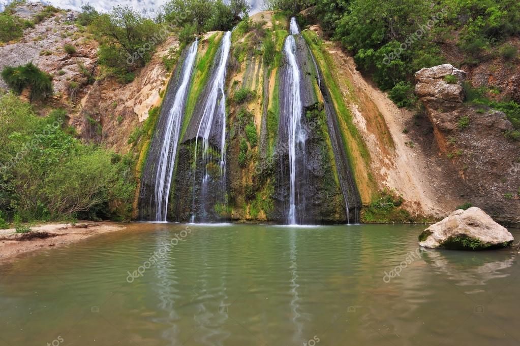 Three parallel streams of water Stock Photo by ©kavramm 67151689