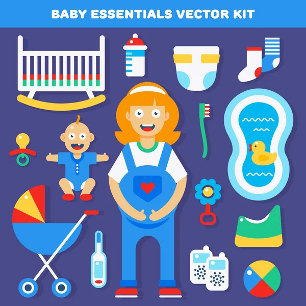18 Baby gear essentials Vector Images, Baby gear essentials ...