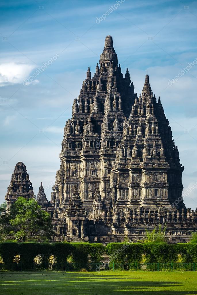 Prambanan temple on Java island — Stock Photo © mazzzur #76444387