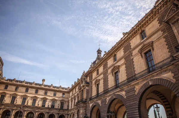 Building of Louvre in Paris, France — Stock Editorial Photo ...
