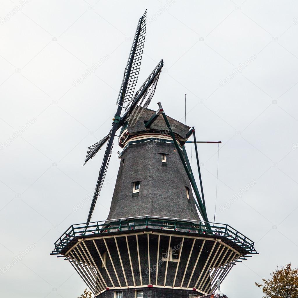 Big mill. Amsterdam. — Stock Photo © innervision #90848550