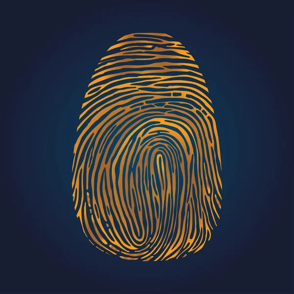 Fingerprint in negative Stock Vector Image by ©i3alda #6822283