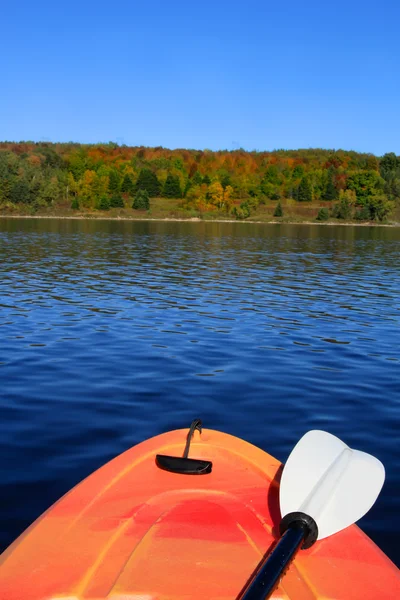 Kayaking in the early fall Stock Photos, Royalty Free Kayaking in the ...
