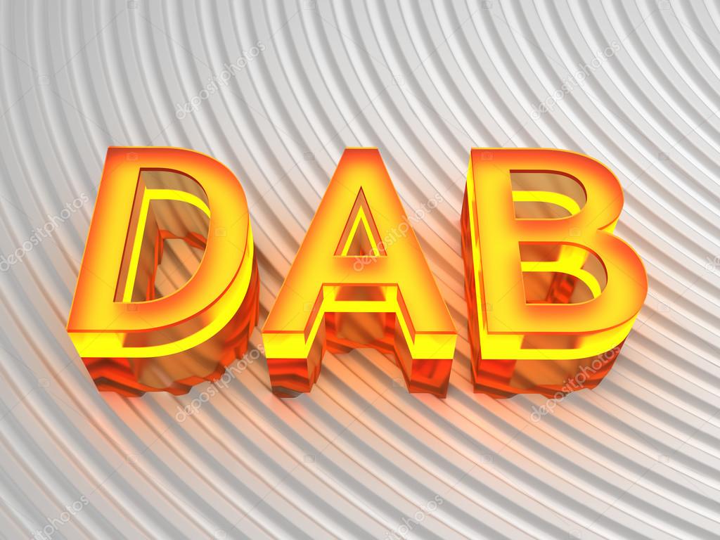 DAB Digital Audio Broadcasting Stock Illustration by ©yuriy2design ...