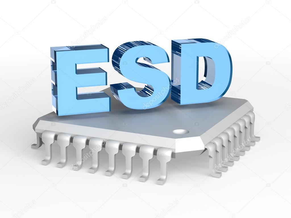 ESD - Descarga electrostática — Foto de stock #88904484 © yuriy2design