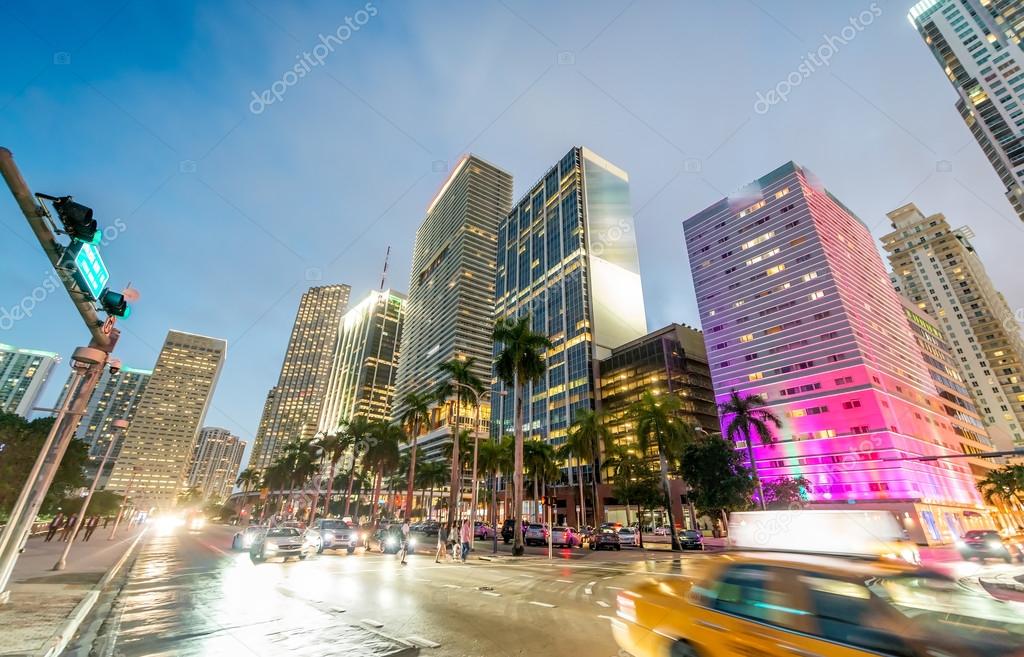 Pictures: city view | Miami downtown city view — Stock Photo © jovannig ...