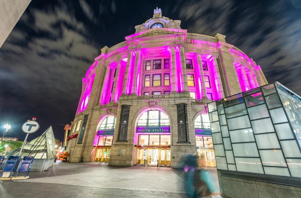 Interior of South Station bus terminal in Boston – Stock Editorial ...
