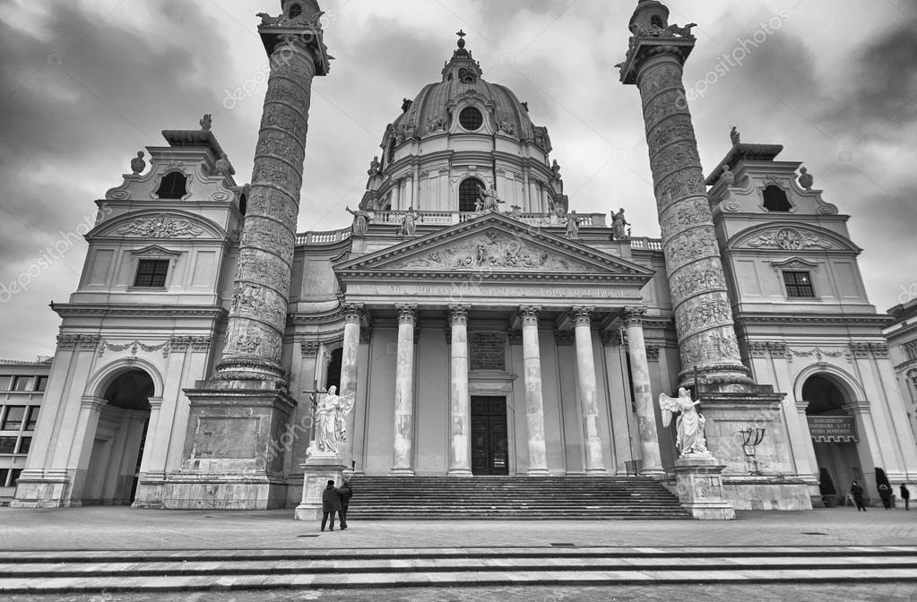 Ancient architecture in winter season Stock Photo by ©jovannig 54474021