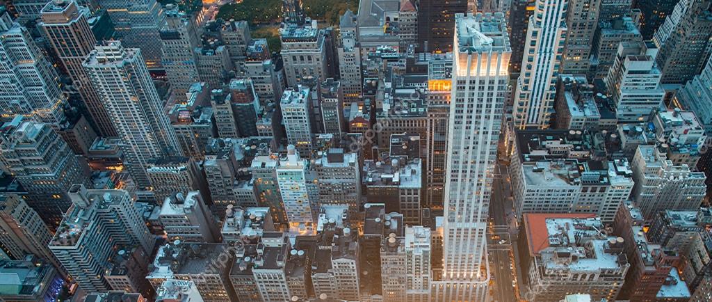 View From The Top Of A Building Looking Down