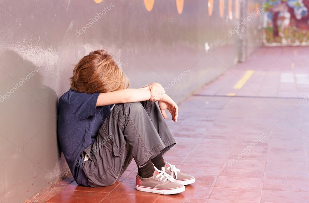 Lonely Kid At School