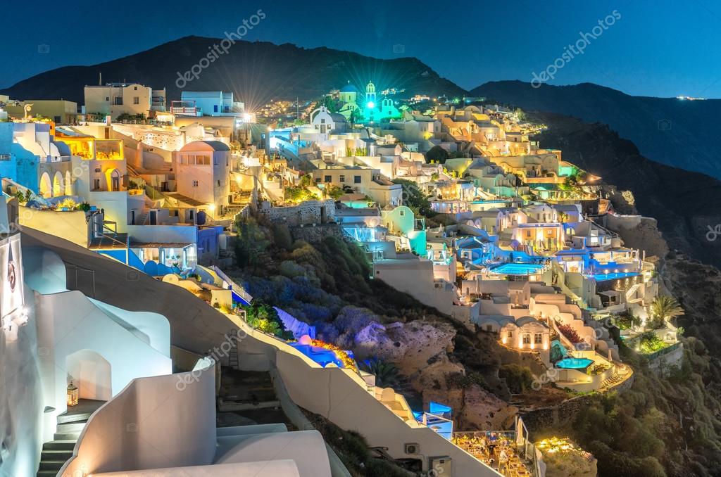 Santorini Night