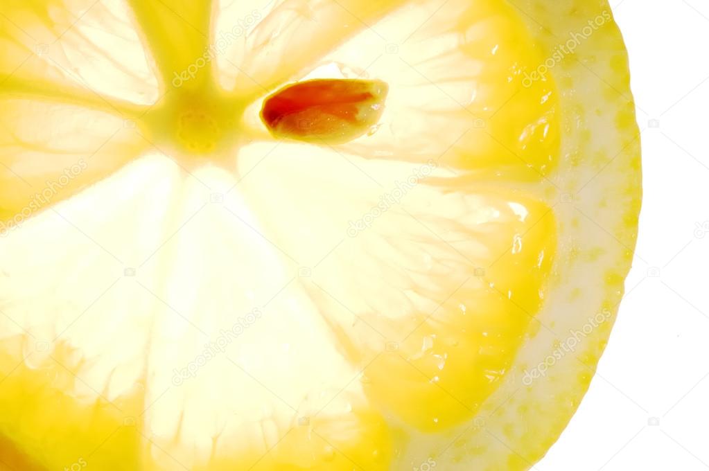 One lemon slice — Stock Photo © rcaucino #87995488