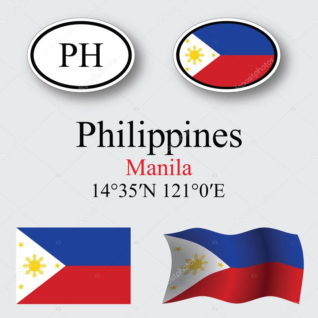 Philippines icons set — Stock Photo © robertosch #82983168