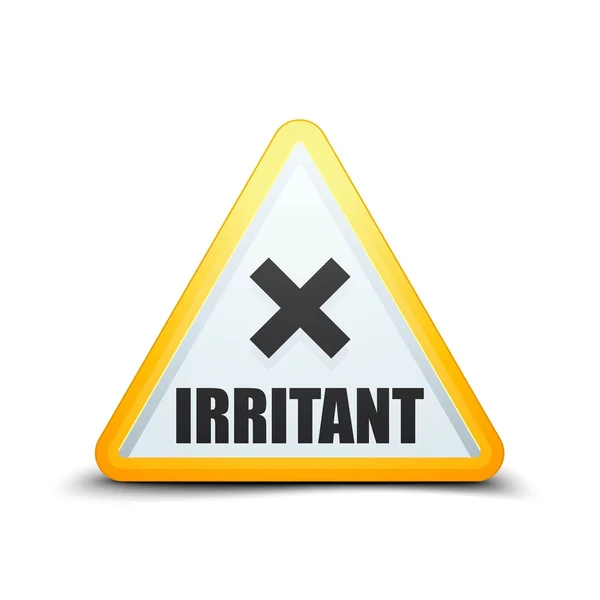 Irritant hazard sign — Stock Photo © Yuriy_Vlasenko #101006234