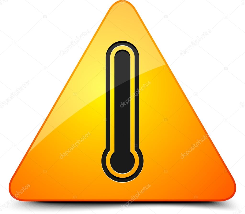 Temperature sign button Stock Vector by ©Yuriy_Vlasenko 101006822