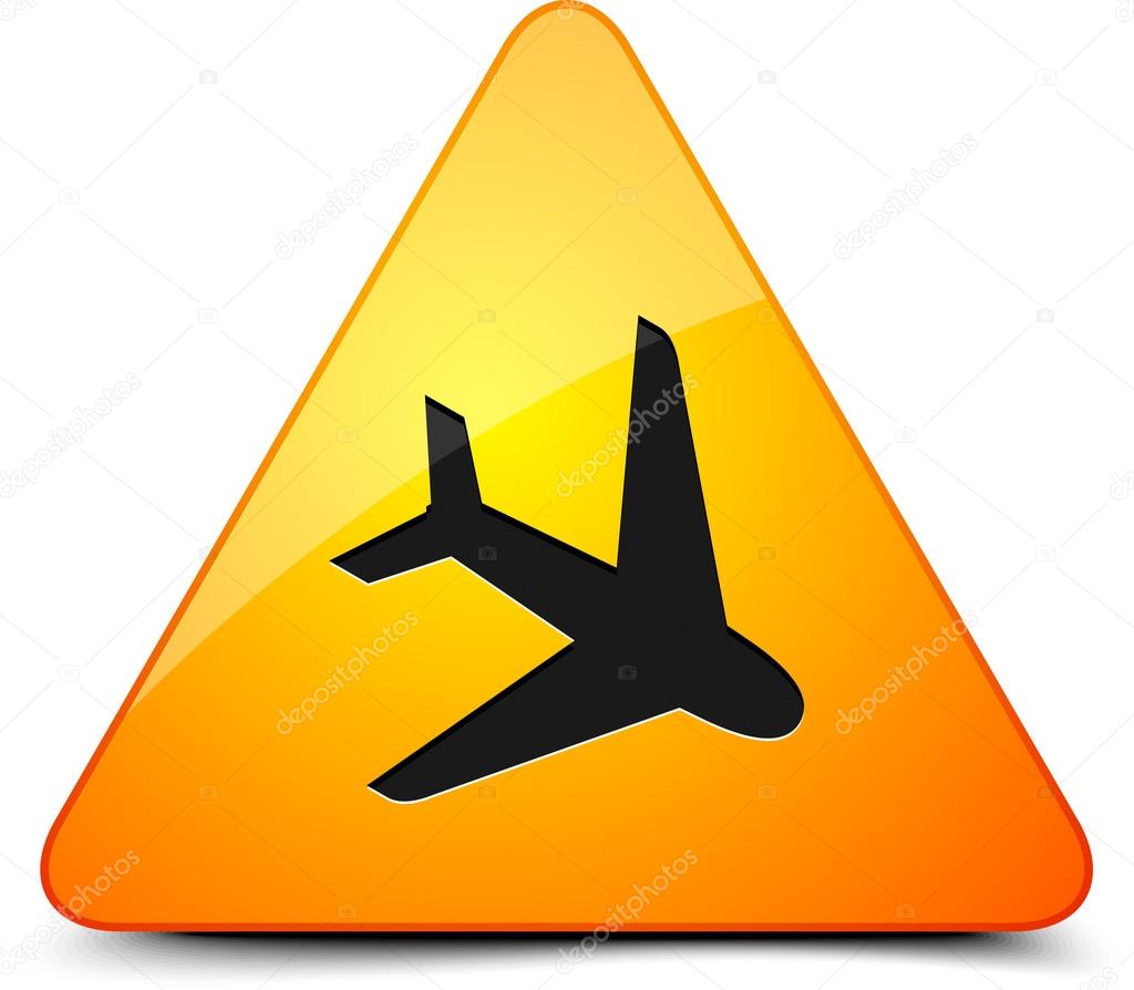 Airport Plane Sign Stock Vector Image by ©Yuriy_Vlasenko #101008874