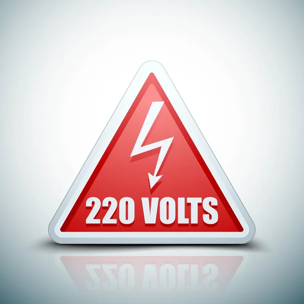 High Voltage Risk sign Stock Vector Image by ©Yuriy_Vlasenko #130041314