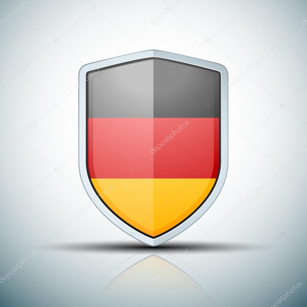 Germany Shield sign Stock Vector Image by ©Yuriy_Vlasenko #103013988