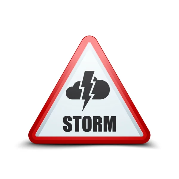 Storm Hazard sign Stock Vector Image by ©Yuriy_Vlasenko #103685848