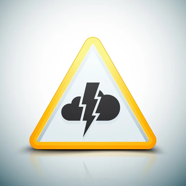 Storm Hazard sign Stock Vector by ©Yuriy_Vlasenko 103689032