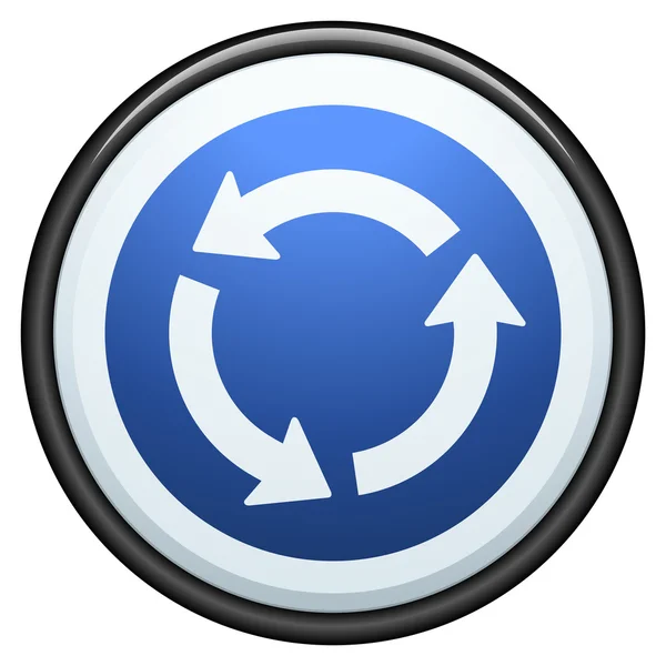 Icono de rotonda imágenes de stock de arte vectorial | Depositphotos